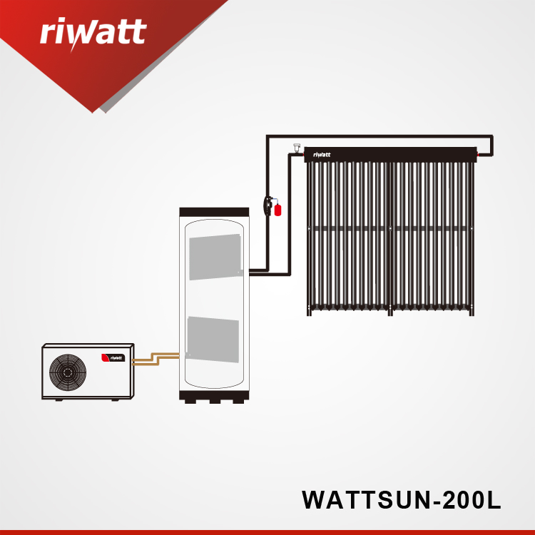 WattSun Solar and Heat Pump Hybrid Water Heater_Riwatt Solar Co.,Ltd
